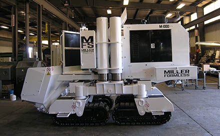 manual curb machine